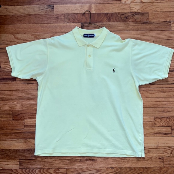 Ralph Lauren | Shirts | Mens Yellow Polo | Poshmark